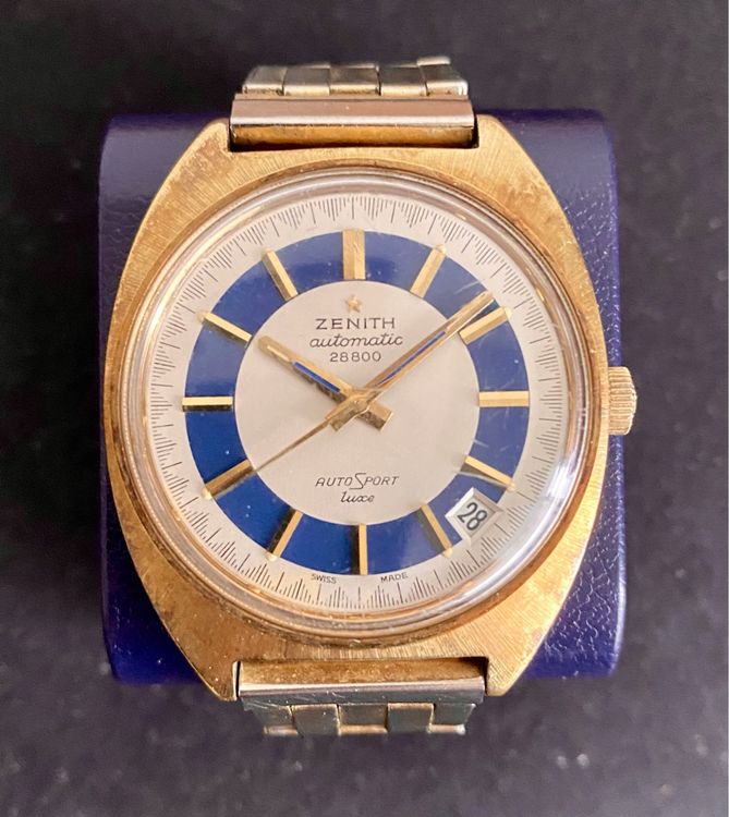 Vintage Zenith AutoSport Luxe 28800 automatic | Kaufen auf Ricardo