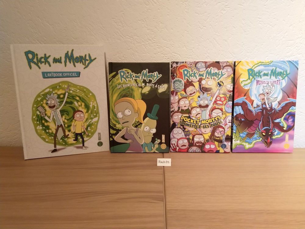 Lot BD Rick and Morty Artbook + 3 BD. NEUFS (Neuf (Voir description)) à ...