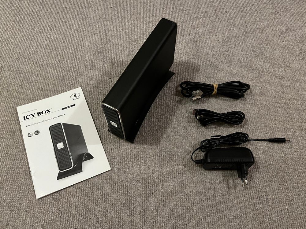 ICY BOX IB-NAS902 NAS Server mit UPnP-Funktion und 250GB HDD | Kaufen ...