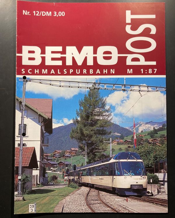 BEMO POST Heft Nr.12 (Gebraucht) in Disentis/Mustér für CHF 2 – mit Lieferung auf Ricardo kaufen