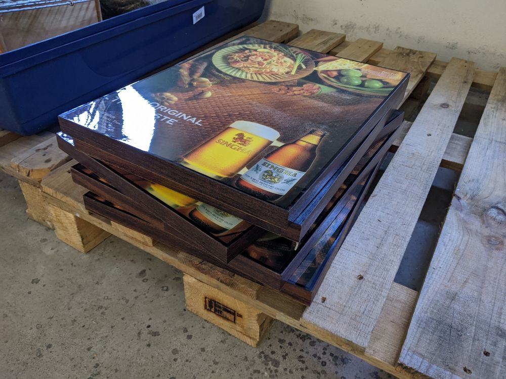 Singha Beer 5x Werbebild (Neu (gemäss Beschreibung)) in Olten für CHF 1 ...