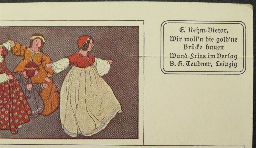 AK Künstlerkarte Rehm-Vietor, Briefmarken Dt. Reich, 1919 (Gebraucht ...