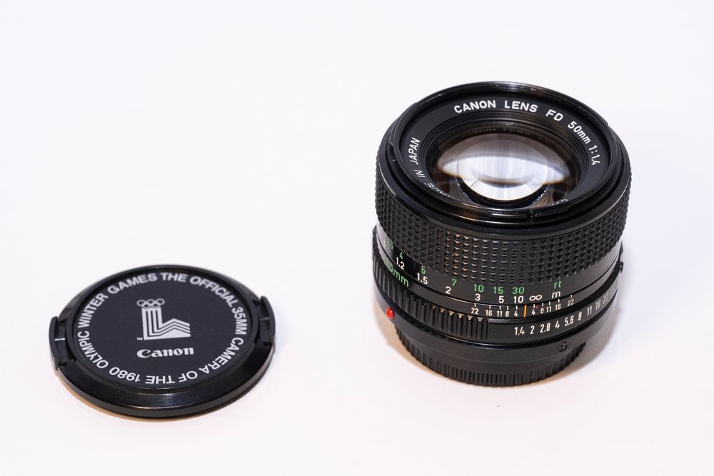 Canon FD 50mm f/1.4 (für analoge Canon-Kameras) (Gebraucht) in Hedingen für CHF 71 – mit ...