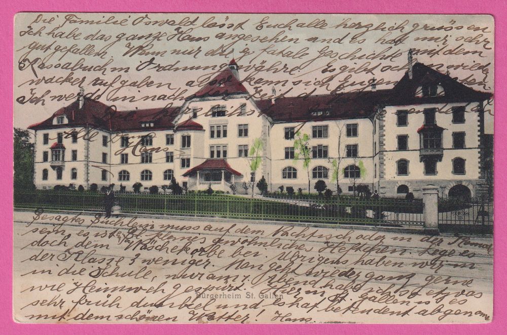 St. Gallen gel 1905 Bürgerheim (Gebraucht) in Einsiedeln für CHF 3 – mit Lieferung auf Ricardo ...