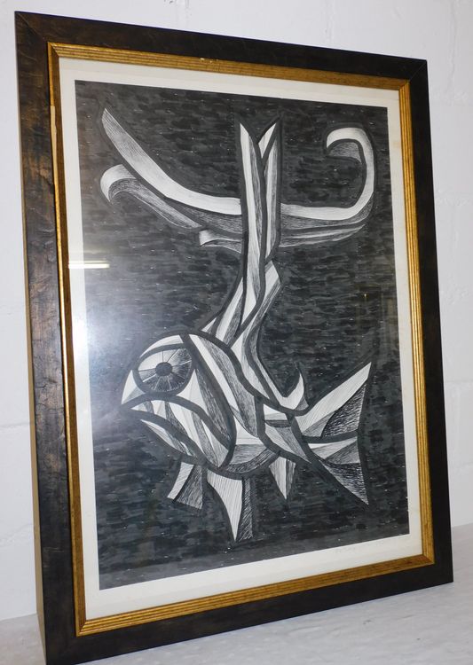 Rausverkauf - Kunst Max v Moos - signierter Offsetdruck | Kaufen auf ...