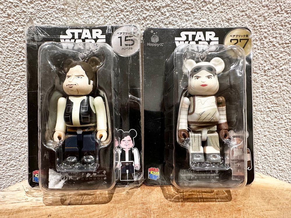Medicom Bearbrick 100 star wars han solo rey limited rare | Kaufen auf ...