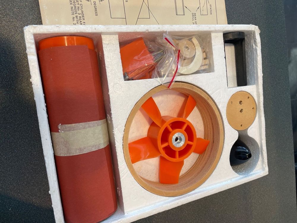 Axiflo Midwest RK-40 Ducted Fan Taiwan vintage RC airplane (Gebraucht ...