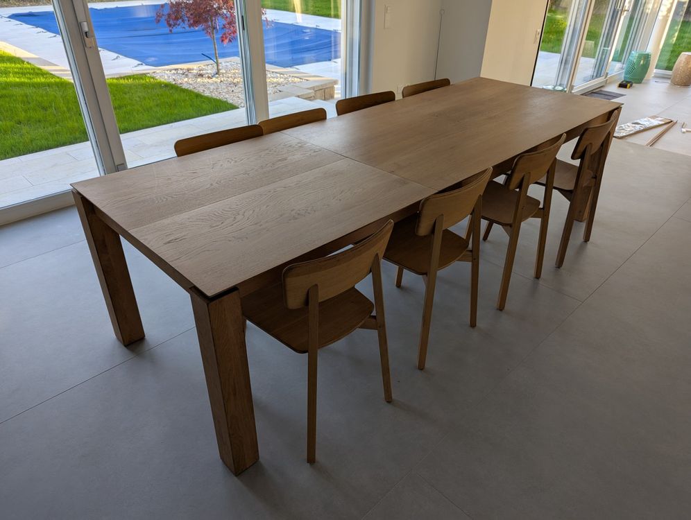 Ethnicraft - Oak Slice extendable dining table 180/280 cm | Kaufen auf Ricardo