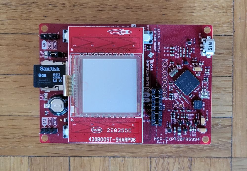 ti MSP430FR5994 LaunchPad Development Kit avec écran (Gebraucht) in Morges für CHF 8 – mit ...