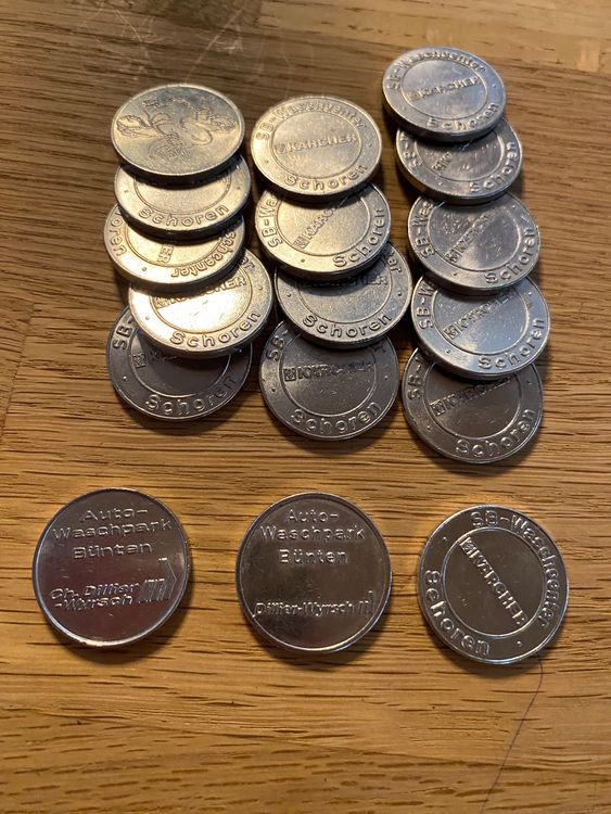 16 Kärcher Jetons (Gebraucht) in Vilters für CHF 7 – mit Lieferung auf Ricardo kaufen