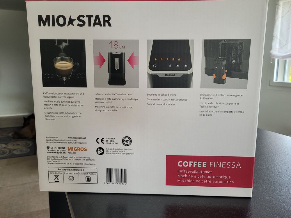 Machine à café automatique MioStar (Café en grains) | Kaufen auf Ricardo