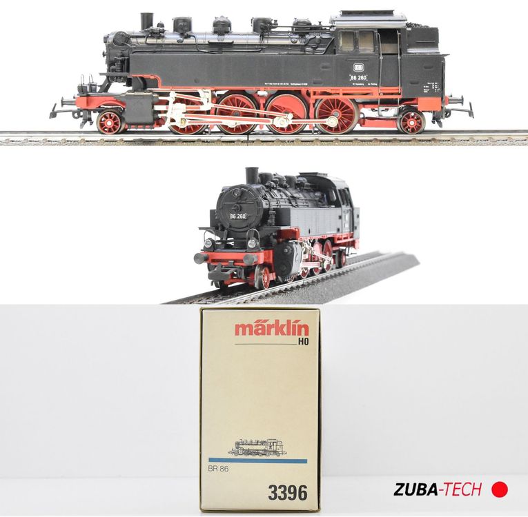 Märklin 3396 Dampflok BR 86 DB H0 GS Digital mit OVP (Gebraucht) in St. Gallen für CHF 59 – mit ...