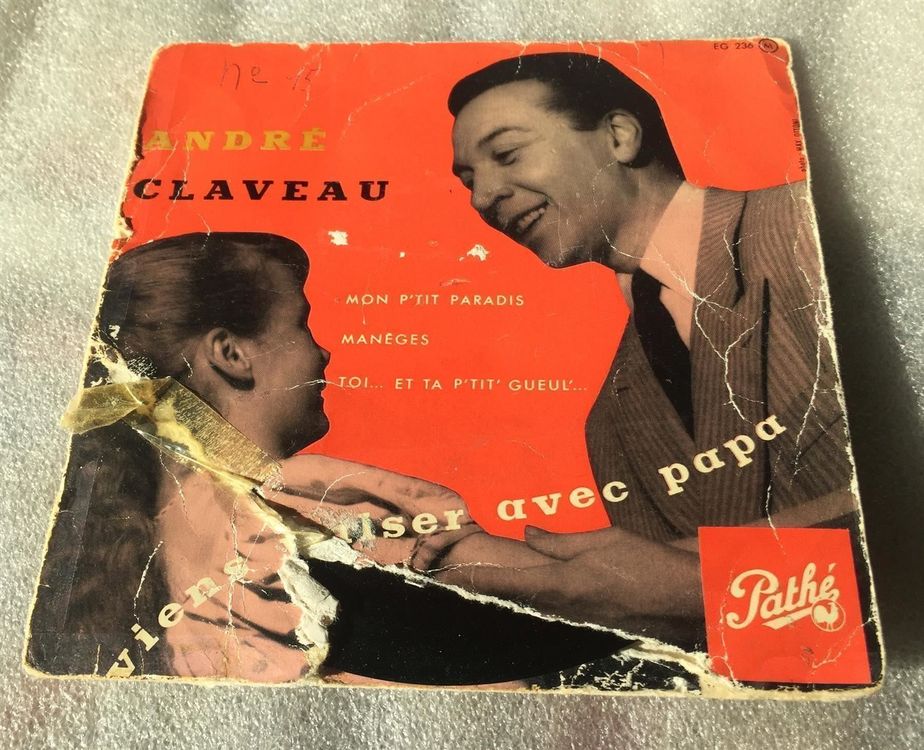 André Claveau - Viens Valser Avec Papa 1956 Jukebox Vinyl (Gebraucht ...