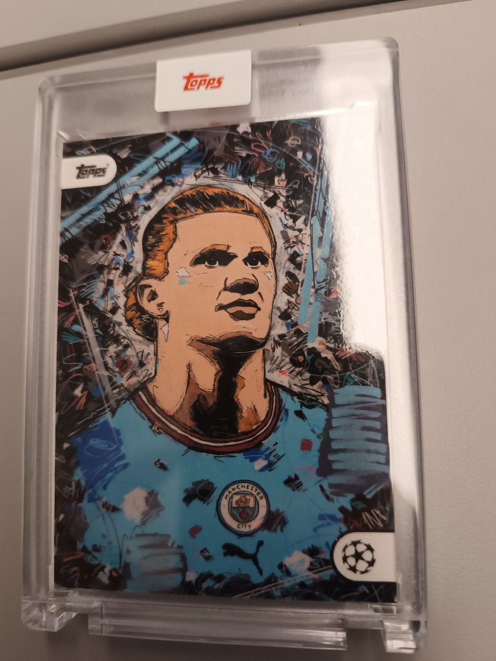 Erling Haaland Topps Project 22- signed by Ivan Beslic (Neu (gemäss ...
