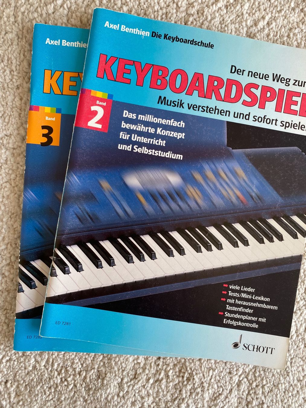Der neue Weg zum Keyboardspiel Band 2 + 3 Axel Benthien (Gebraucht) in ...