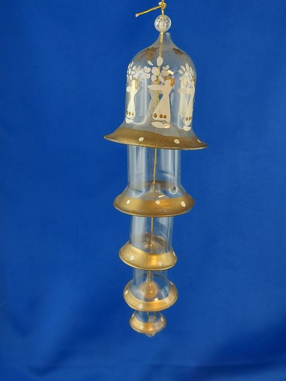 Vintage Glas Glocken - Weihnachten Engel Handarbeit (Gebraucht) in ...