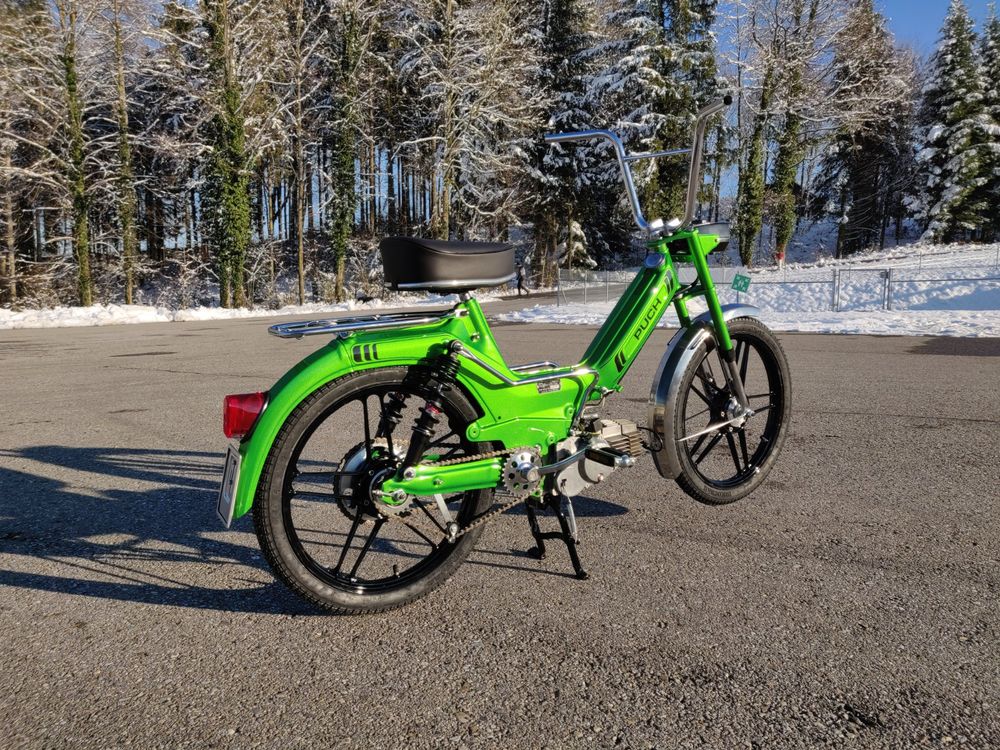 Puch Maxi S restauriert CH 7502 grün | Kaufen auf Ricardo