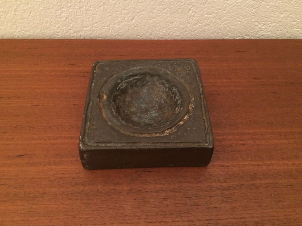 Vintage Bronze Schale Brutalismus Aschenbecher Vide-Poche (Gebraucht) in Zürich für CHF 39 – mit ...
