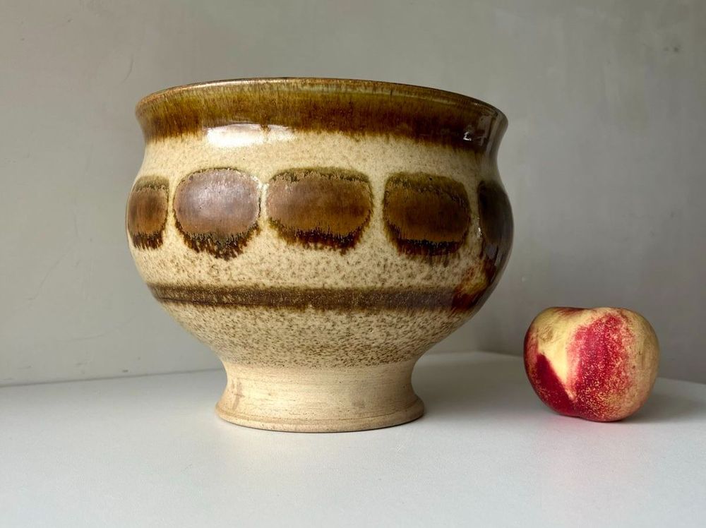 Danish Ceramic fruit Bowl, Per Engstrøm, vintage pottery (Gebraucht) in ...