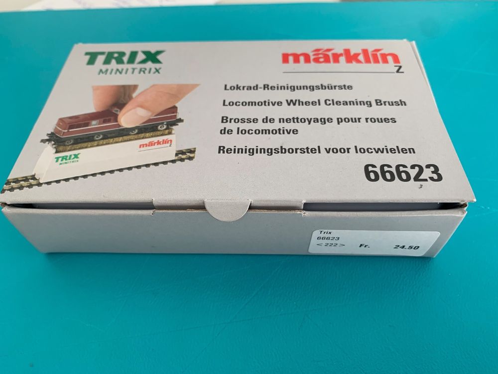 Lokrad-Reinigungsbürste/TRIX /Minitrix-märklin Nr. 66623 (Gebraucht) in ...
