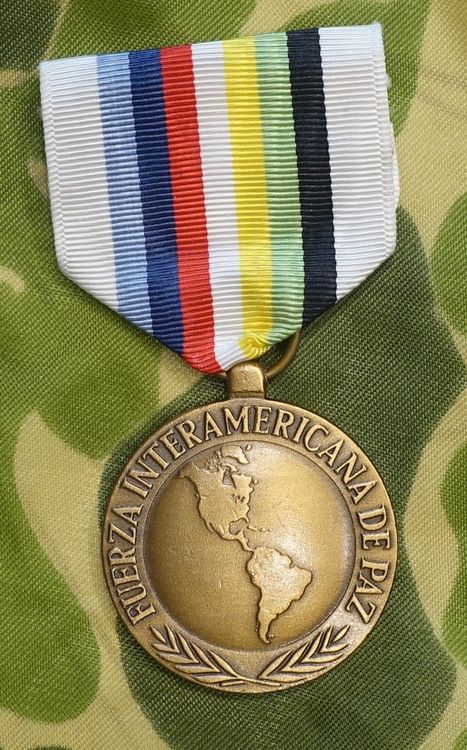 USA/Brasilien Fuerza InterAmericana De Paz Al Merito Medal (Gebraucht ...