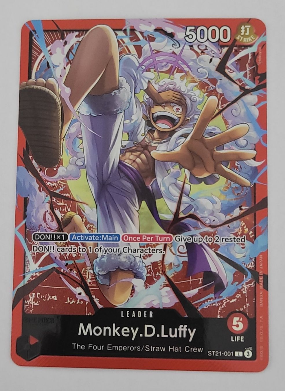 One Piece TCG - Monkey D. Luffy Leader ENG (Gebraucht) in Allschwil für ...