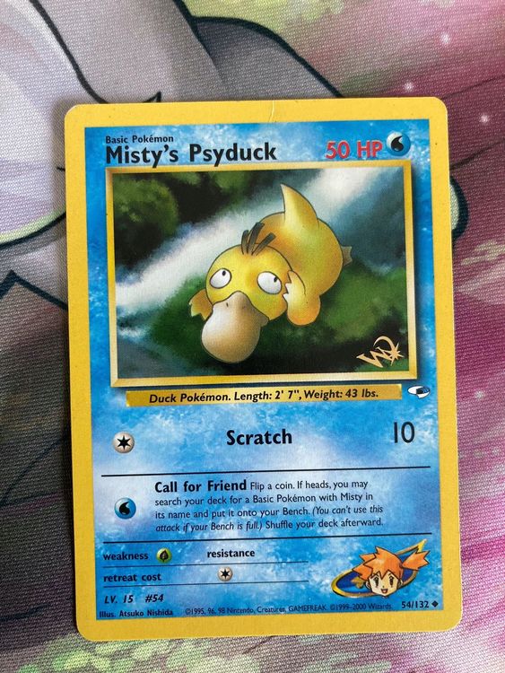 Misty's Psyduck W promo wizards eng pokemon card (Gebraucht) in Solduno ...