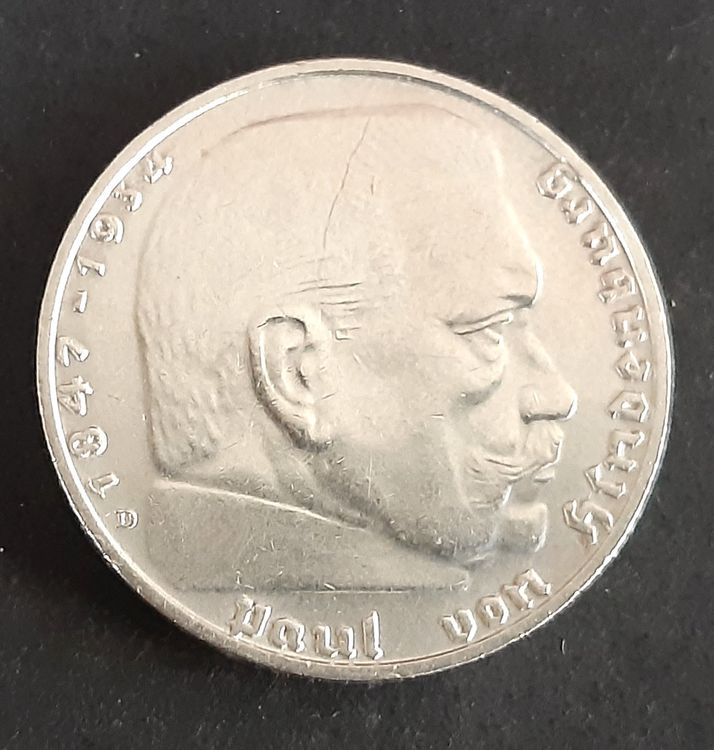 Deutsches Reich - 2 Reichsmark 1938 D | Kaufen auf Ricardo