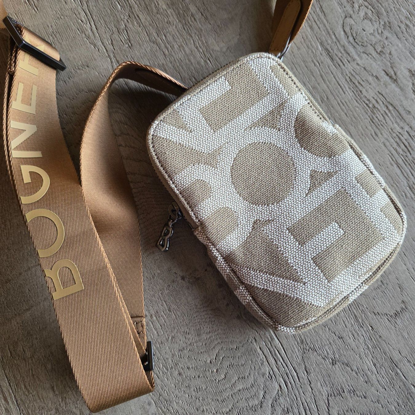 🐸 BOGNER LOGO HANDY TASCHE UMHÄNGE TÄSCHCHEN TASCHE (Neu (gemäss ...