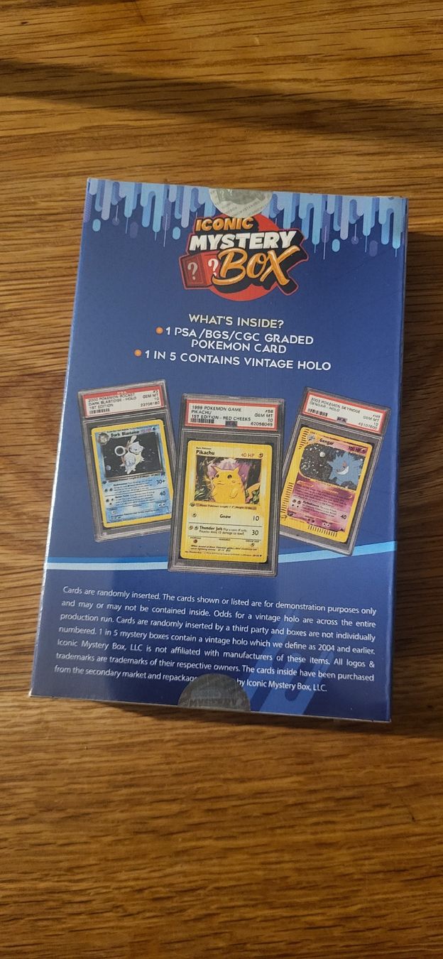 Mystery Box Pokemon Iconic (Nuovo e nell'imballaggio originale) a ...