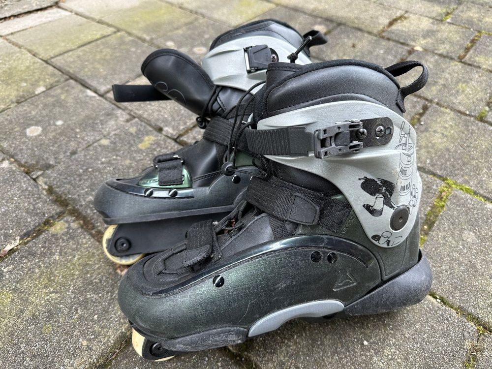 Inline Skates REMZ OS 4.0 Nick Wood Freestyle Skates Gr. 45 (Gebraucht ...