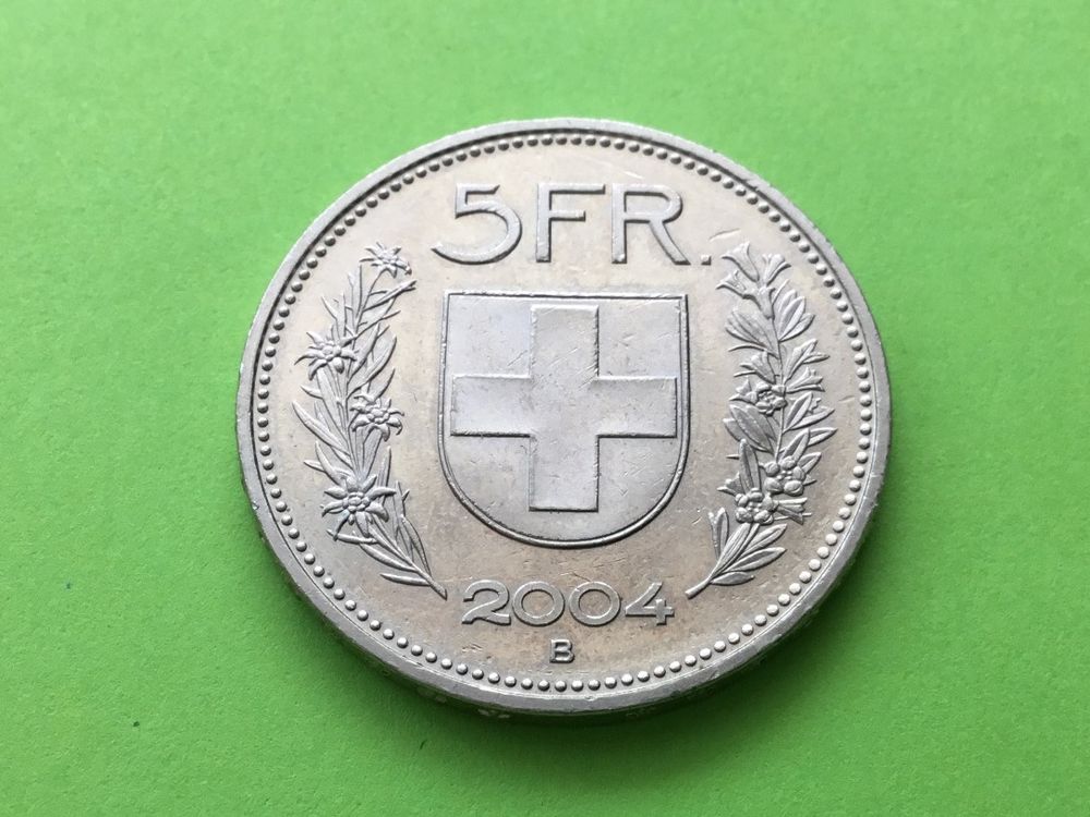 5 Franken 2004 unzirkuliert | Kaufen auf Ricardo