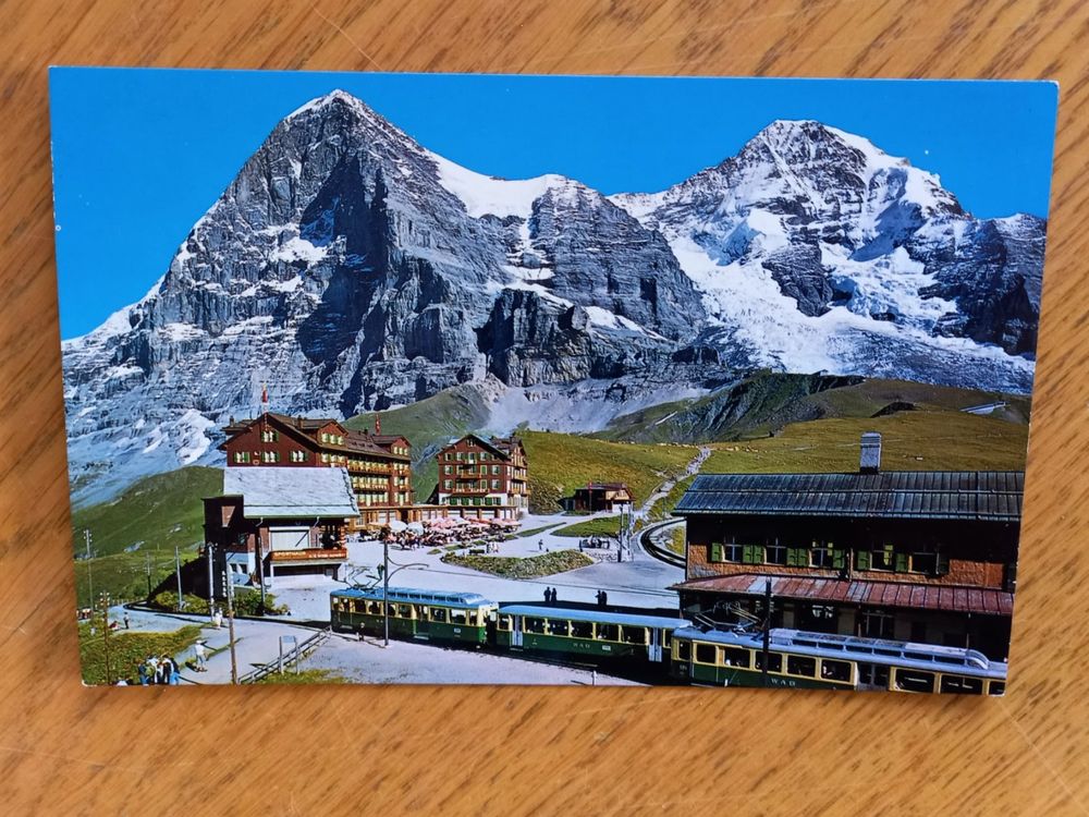 Kl. Scheidegg, Eiger und Mönch, Postkarte | Kaufen auf Ricardo