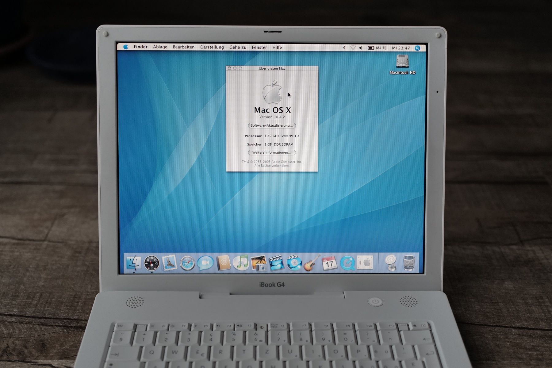 iBook G4 mit Install DVD (Gebraucht) in Port für CHF 20 – mit Lieferung ...