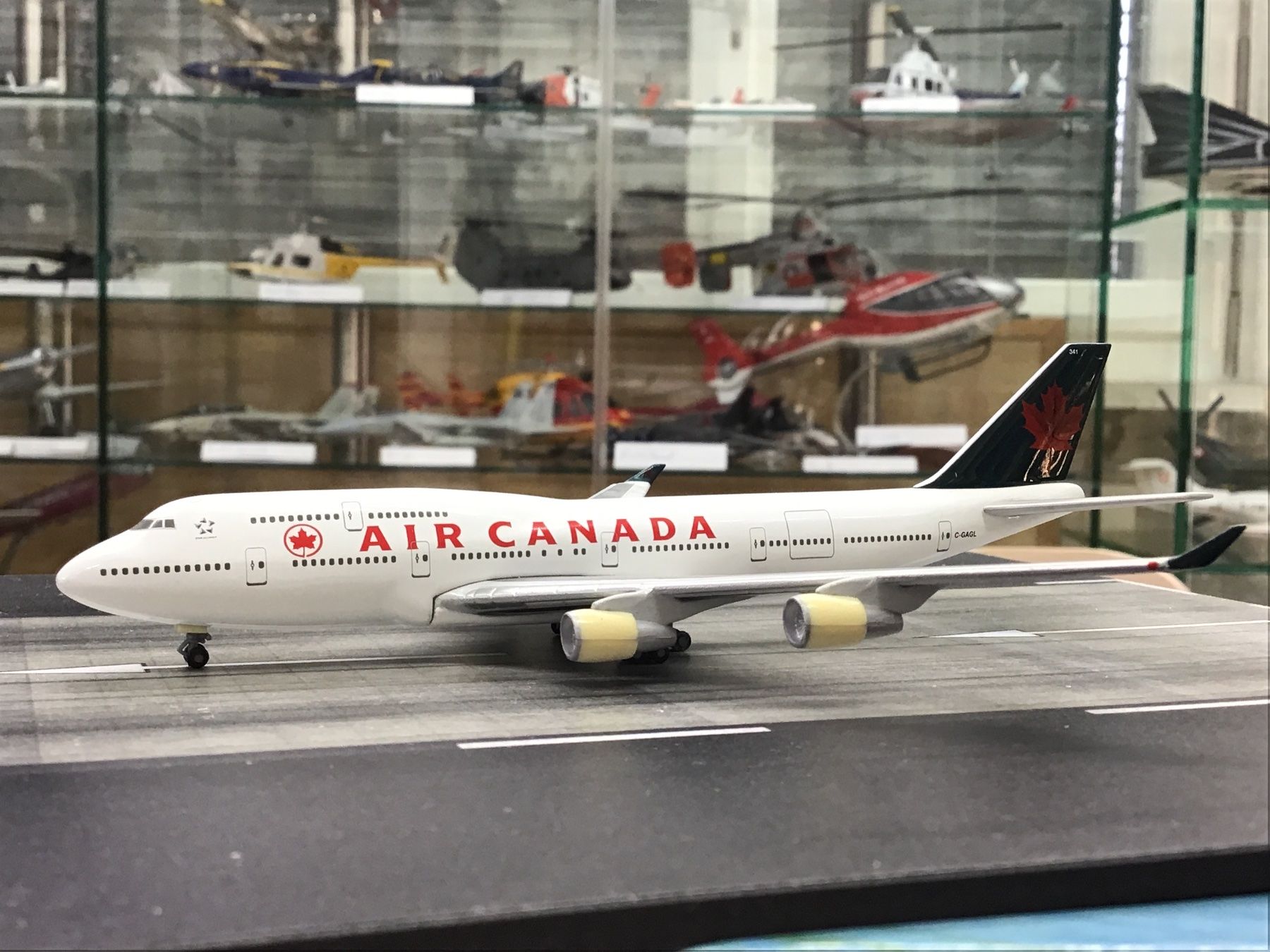 Air Canada Boeing 747-400 Modellflugzeug, 1:500 (Gebraucht) in ...