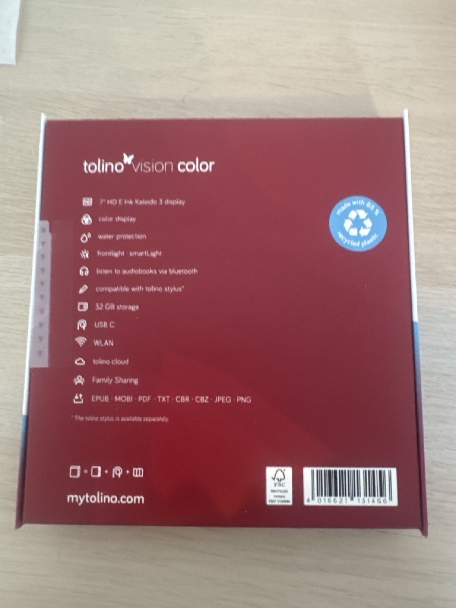 Tolino Vision Color E-Reader - Neuwertig & Top Zustand! (Neu und ...