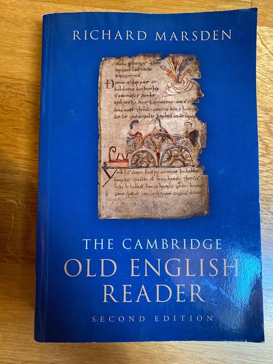 The Cambridge Old English Reader, Richard Marsden (Gebraucht) in Epagny ...