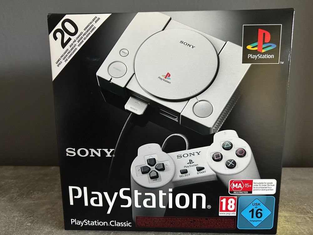 PS1 Mini - Playstation Classic Console -*OVP* (Gebraucht) in Oberglatt ...