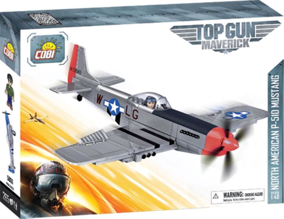 COBI 5806 TOP GUN P-51D Mustang / 265 pc (Neu und originalverpackt) in ...