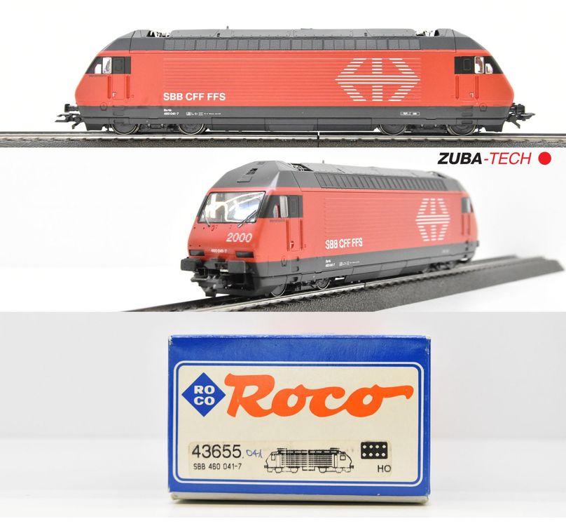 Roco 43655 E-Lok Re 460 SBB H0 GS Analog OVP (Gebraucht) in St. Gallen für CHF 163 – mit ...