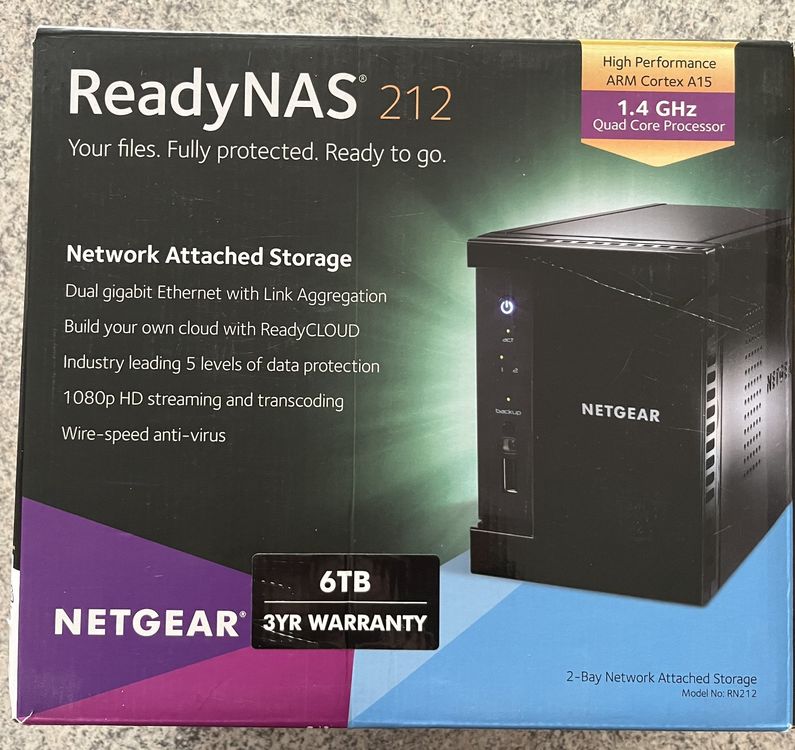 NetGear ReadyNAS RN212 | Kaufen auf Ricardo