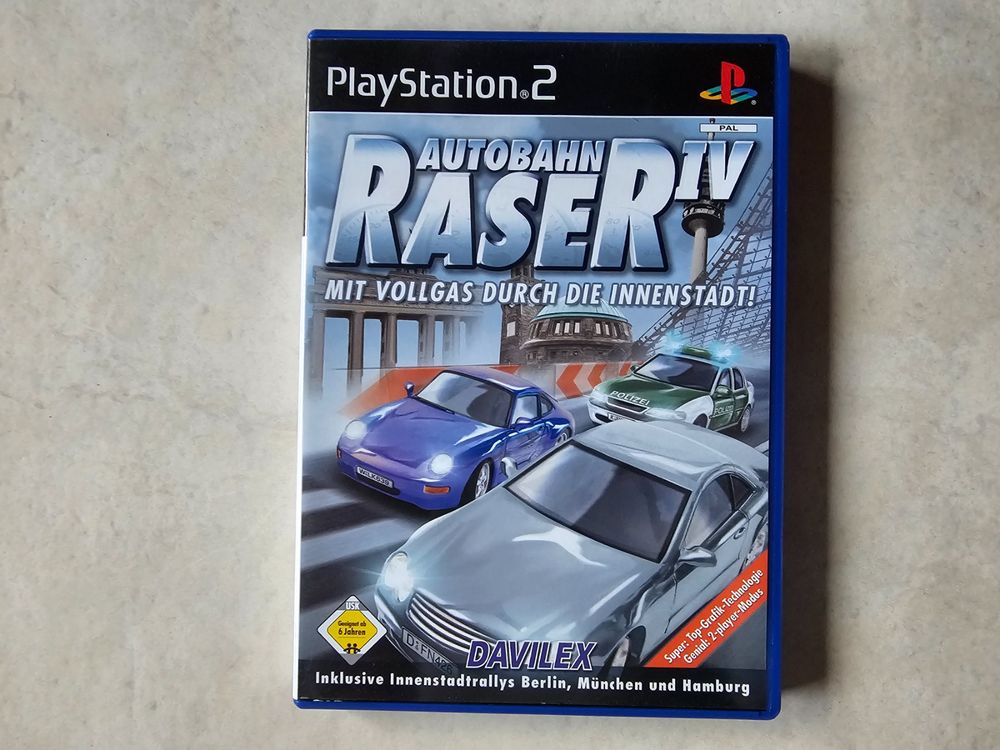 Autobahn Raser IV - Mit Vollgas durch die Stadt / PS2 (Gebraucht) in ...