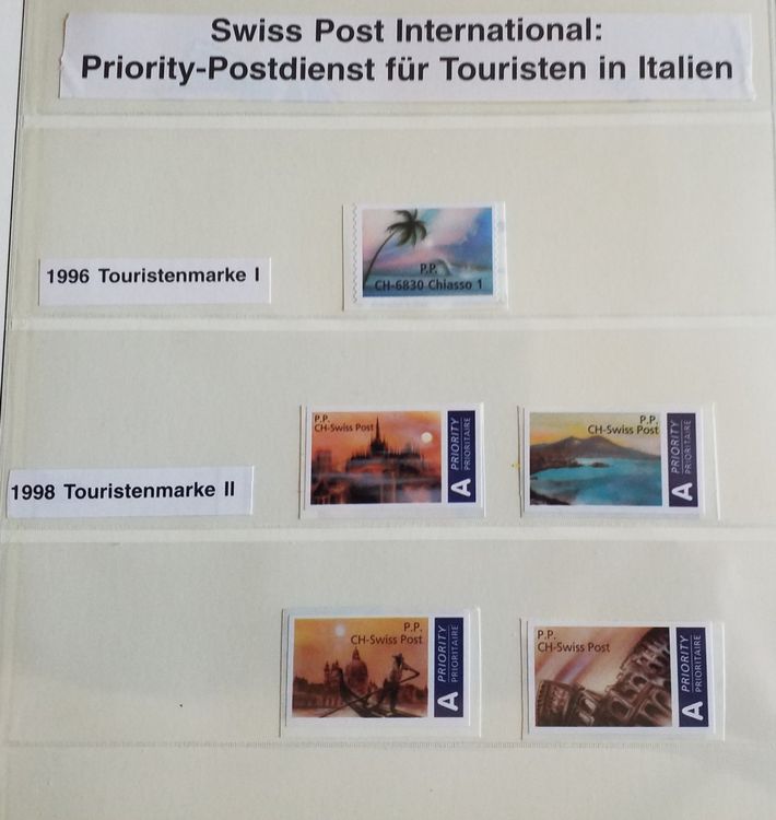 B17) 1-5, Touristenmarken postfrisch Kt. 65.- selten!!! (Neu (gemäss Beschreibung)) in Baden für ...