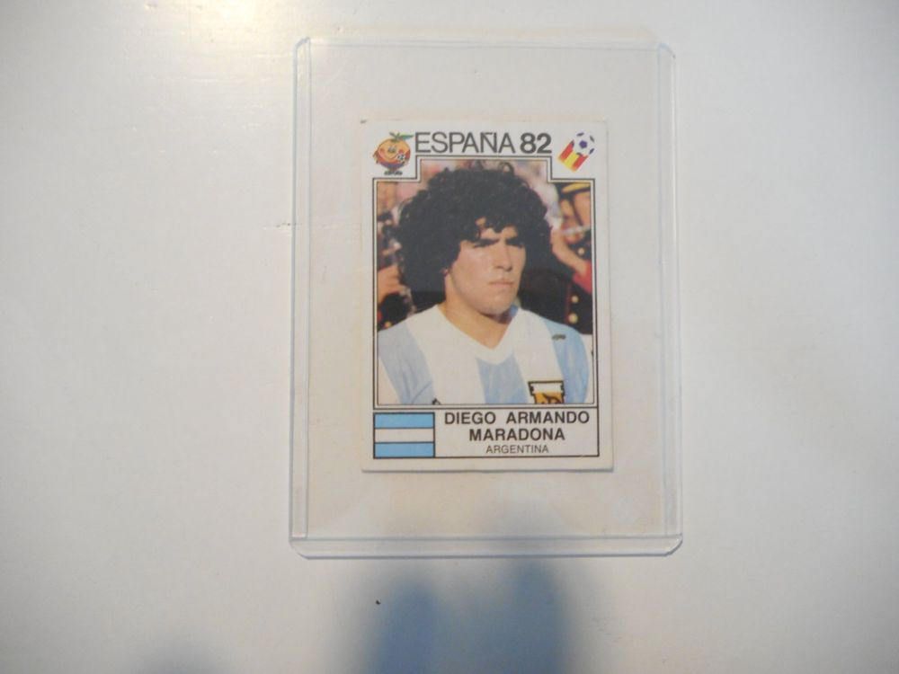 Panini WM Maradona Rookie Espana 82/Mexiko 86/Italia 90 (Gebraucht) in ...