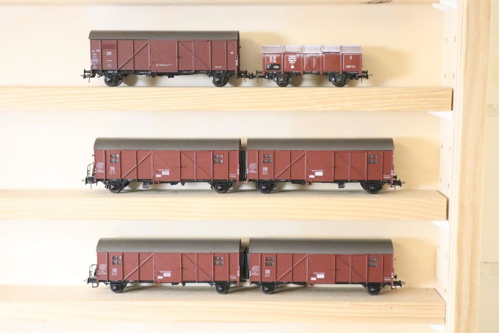 ROCO 6 x Doppel-Güterwagen & Wagen Set - H0 (Gebraucht) in Winterthur ...