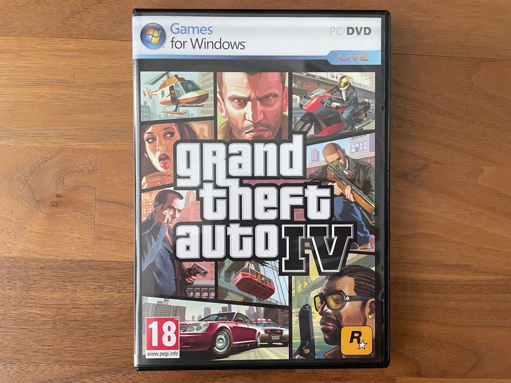 Grand Theft Auto IV / GTA 4 - PC (Games for Windows) (Neu (gemäss ...