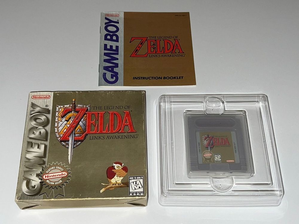 Nintendo Game Boy (GB) Spiel - Zelda: Link's Awakening (OVP) (Gebraucht ...