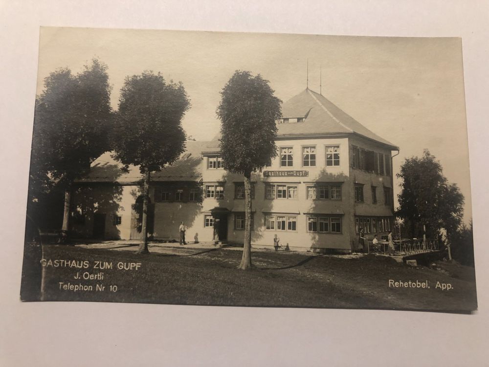 Rehetobel Gasthaus zum Gupf 1926 | Kaufen auf Ricardo Rehetobel Gasthaus zum Gupf 1926 | Kaufen auf Ricardo