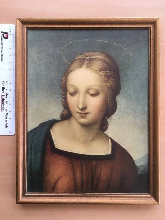 Marienbild / Madonnabild mit Rahmen (Gebraucht) in Grenchen für CHF 12 ...