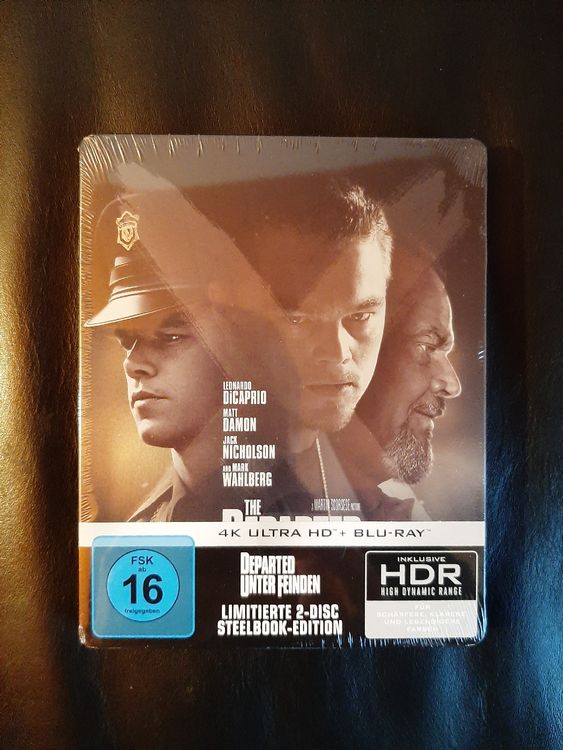 Departed - Unter Feinden 4K-UHD + Blu-Ray Steelbook OVP (Neu und originalverpackt) in Liestal ...